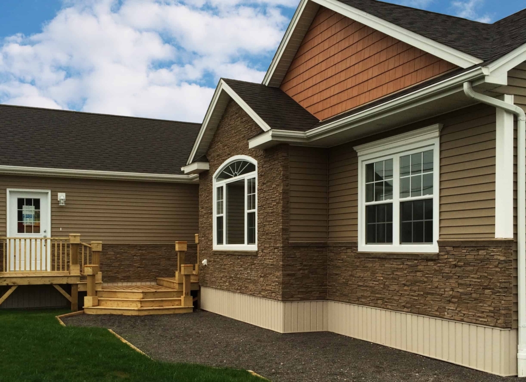 Quality Stone Stacked Stone Panel - Light Brown - Everything Exterior ...