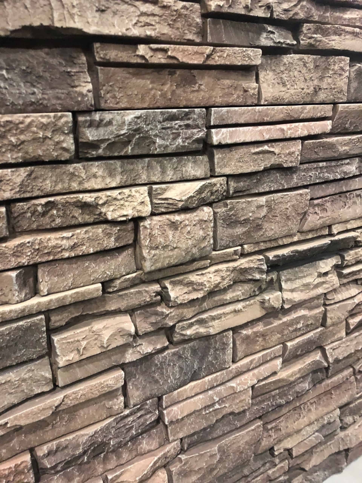 Quality Stone Stacked Stone Panel - Rustic Tan - Everything Exterior ...