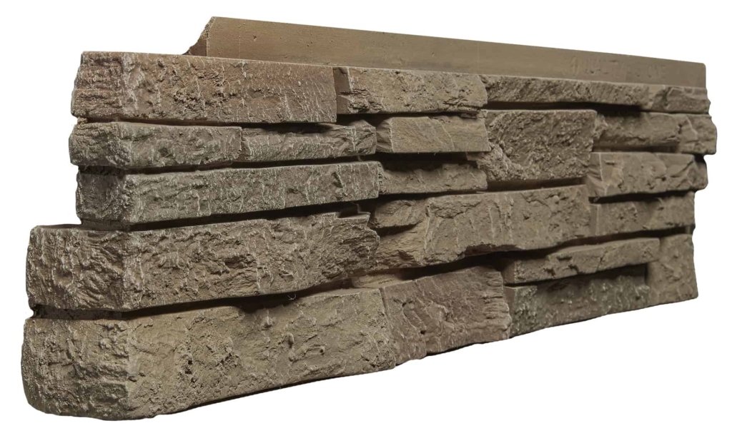 Quality Stone Stacked Stone Corner Left - Light Brown - Everything ...