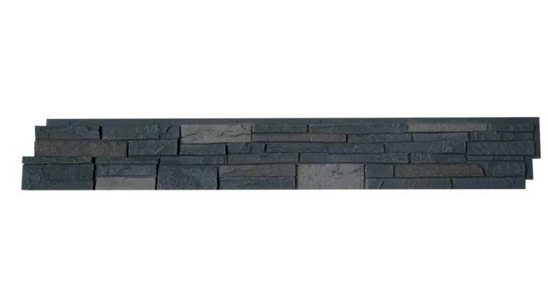 Quality Stone Stacked Stone Panel - Dark Brown - Everything Exterior Store Edmonton